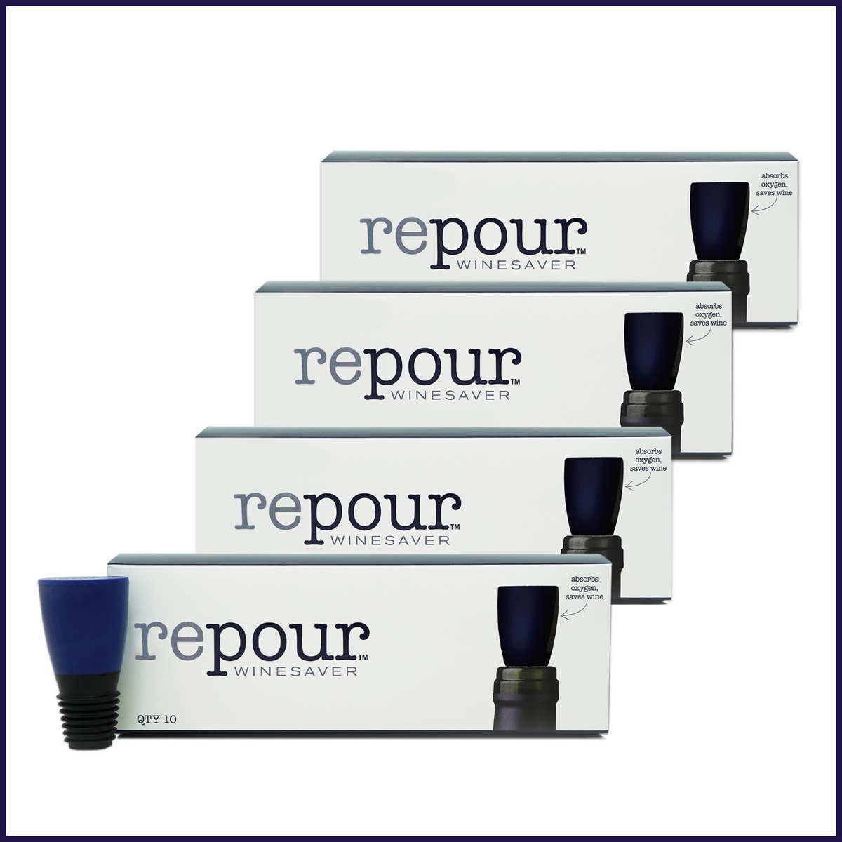 10-Pack of Repour Set (Four 10-packs) – Repour Wine Saver