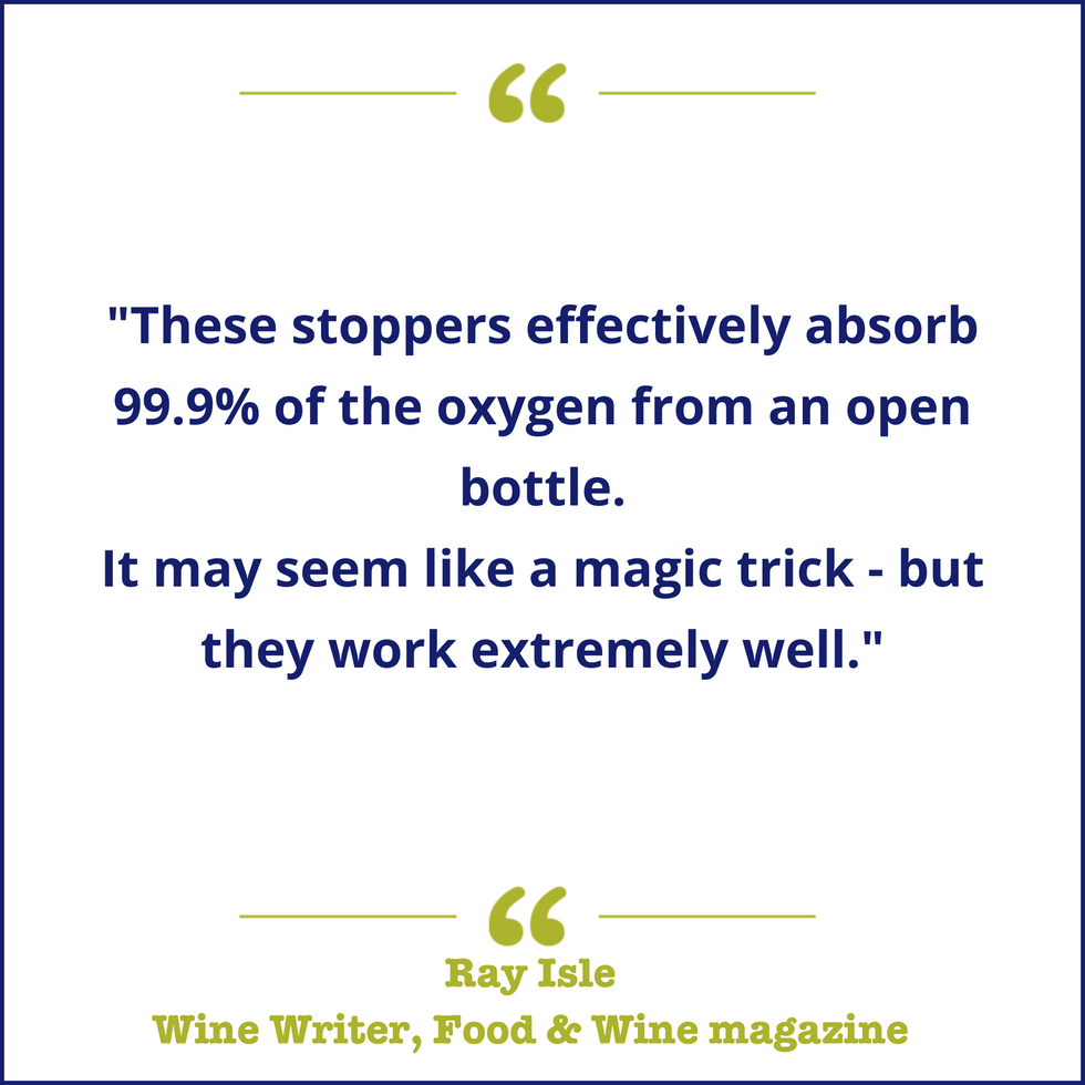 Repour Wine Saver — Keep Open Wines Fresh Longer